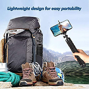 Flexible Phone Tripod with Wireless Remote, Mini Tripod Stand for iPhone 14 13 12 Mini 11 Pro Max XS XR X Samsung Android Camera Adjustable iPhone Tripod Stand for Video Recording Vlogging