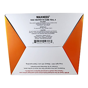 Waxness Wax Warmer W-CUBE Teal 1 lb