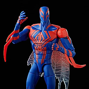 Spider-Man Marvel Legends Series Across The Spider-Verse 2099 6-inch Action Figure Toy, 2 Accessories