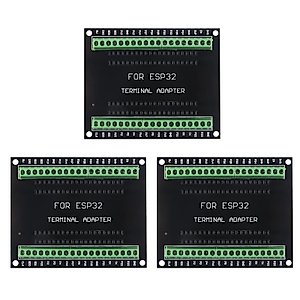 ACEIRMC 3pcs ESP32 Breakout Board GPIO 1 into 2 for 38PIN Narrow Version ESP32 ESP-WROOM-32 Microcontroller Development Board (ESP32)