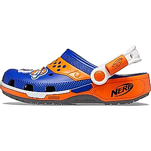 Crocs Unisex-Child Classic Clogs, Nerf Blue, 6 US Big Kid