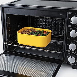 FENGCHEN Silicone Food Storage Containers Set 4 Kinds Of Different Sizes And Colors Silicone Containers With Lids Silicone Meal Prep Freezer To Oven