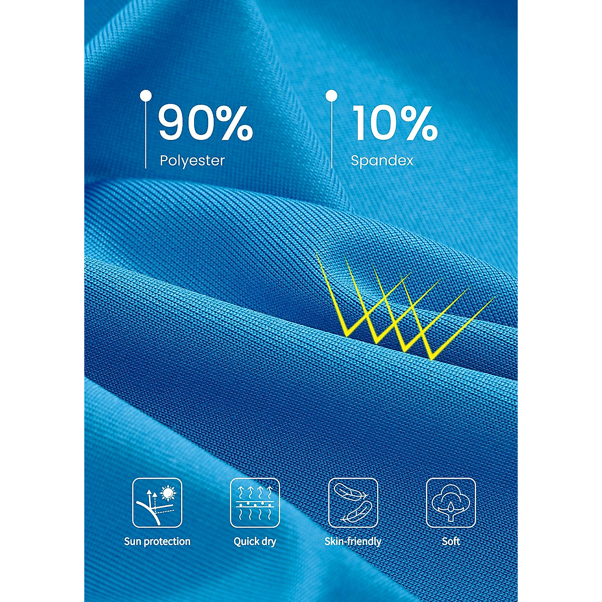 Willit Women's Tennis Shirts Quick Dry Golf Polo Shirts Short Sleeve Active Workout Shirts UPF 50+ Running Tops Brilliant Blue L