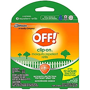 OFF! Clip On Refills 2 Count (Pack of 1)