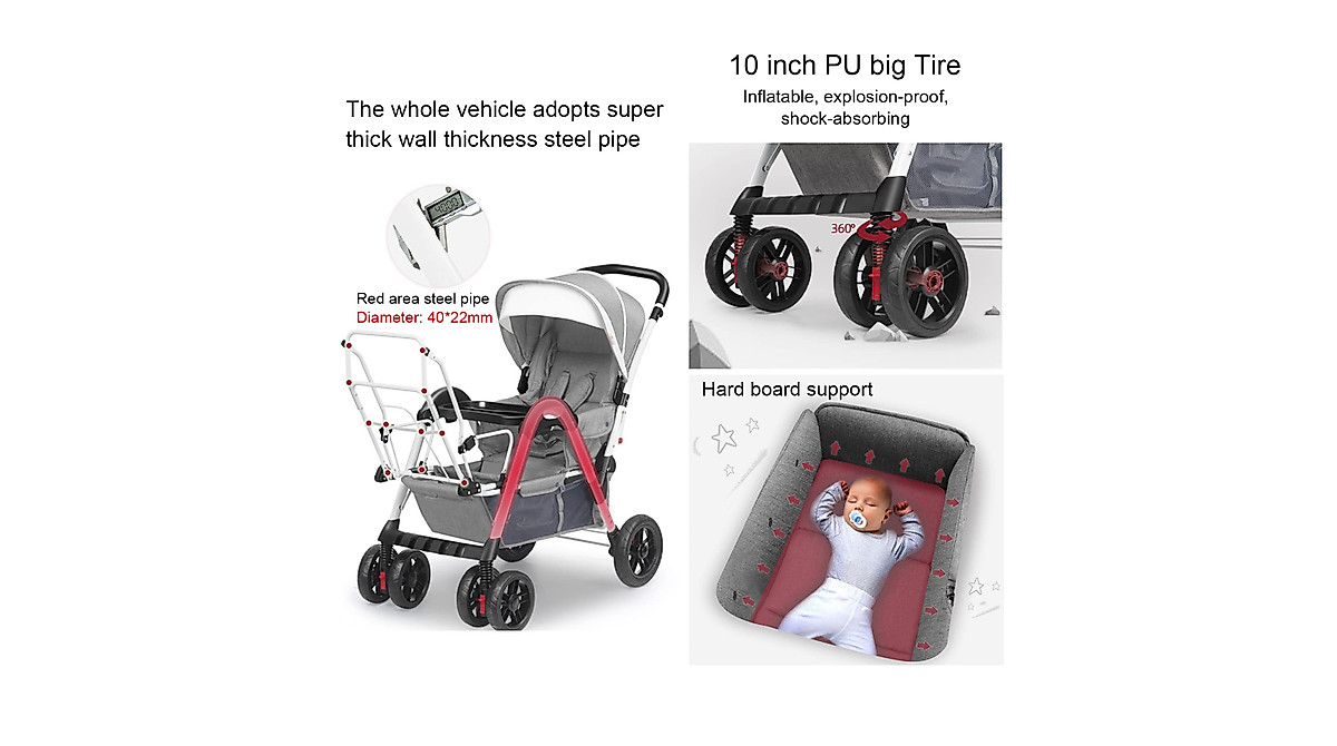 Cozy Compact Twin Stroller for Easy Daily Travel