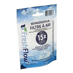 Whirlpool W10311524 SxS Refrigerator FreshFlow Air Filter, Single , White