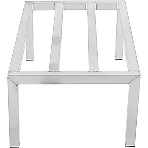 Regal Altair Aluminum Dunnage Rack | Storage in Restaurant, Kitchens and Garages and More! (24" Long x 14" Wide | Height: 8" Off The Floor)