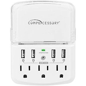 CCS25667 - Compucessory Wall Charger Surge Protector