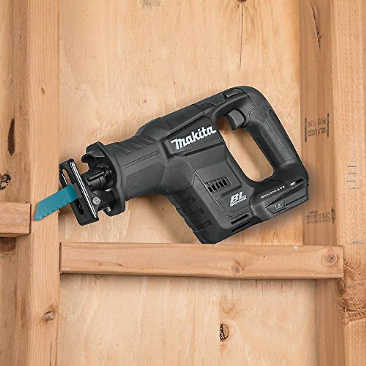 Makita XRJ07ZB 18V LXT Lithium-Ion Sub-Compact Brushless Cordless Recipro Saw, Tool Only