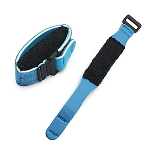 SAPHUE 2PCS Guitar String Mute Damper,Guitar String Cover Tape, Adjustable Bass Mute, Fingerboard Mute Tape, Musical Instrument Accessories（blue）