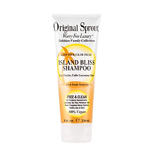 Original Sprout Tahitian Shampoo for Color-Treated Hair, Vegan, 8 oz. Bottle