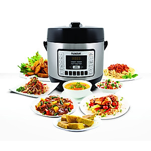 NuWave 6Qt Nutri-Pot Digital Pressure Cooker with bonus accessories & 5-piece Utensil Set