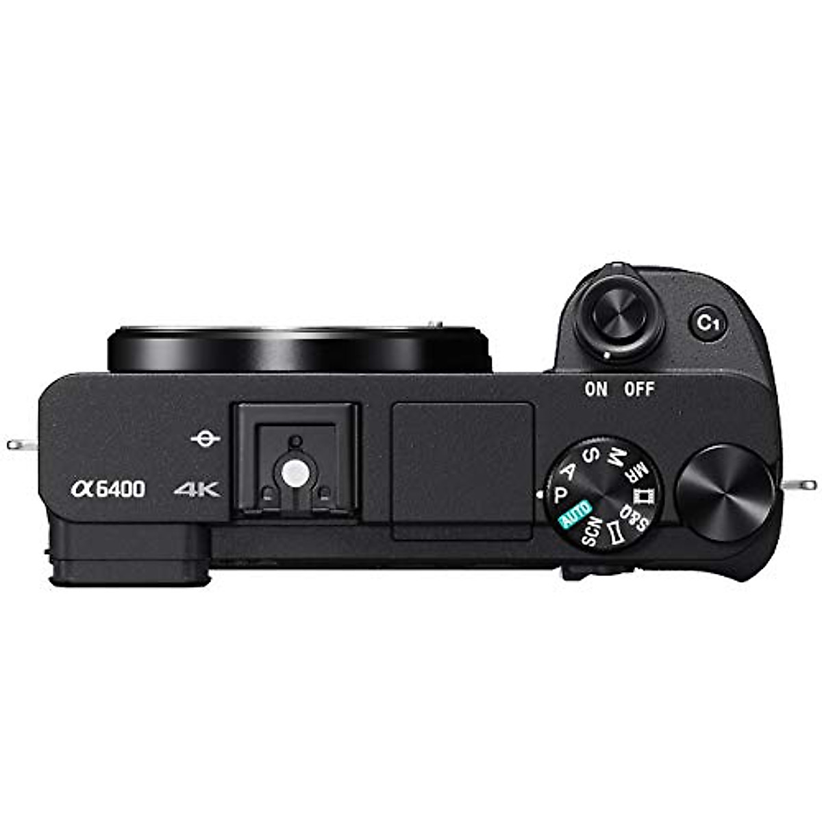 Sony a6400 4K Mirrorless Camera Body ILCE-6400/B with FE 50mm F1.8 Lens Kit Bundle with Deco Gear Travel Case 2X Extra Battery Essential Photography Accessory Set