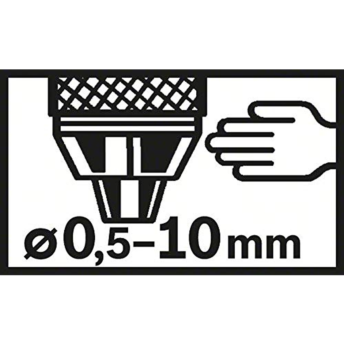 Bosch 1608572007 Quick Drill Chuck 10Mm-1/2"20