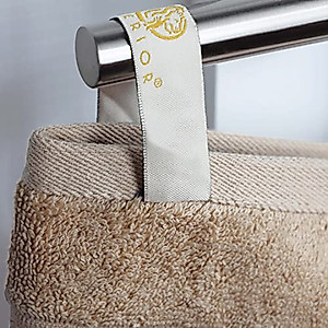 SUPERIOR Egyptian Cotton 2-Piece Bath Sheet Towel Set, Oversized Body Towels for Adults and Kids, Large Towel for Bath, Shower, Guest Bathroom, Spa, Gym, Resort, Essentials, Airbnb, Taupe