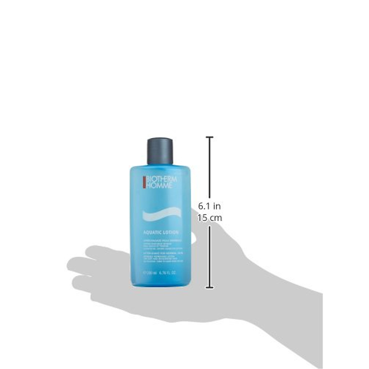 Biotherm Homme Aquatic After Shave Lotion (Normal Skin) for Men, 6.76 Fl Oz