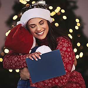 Giftgarden 4 Pack 12”x8”x4” Blue Gift Boxes with Magnetic Lids, Large Collapsible Gift Wrap Box Magnet Clourse for Presents, Mothers Day, Birthday, Wedding, Bridesmaid Groomsman Proposal Box