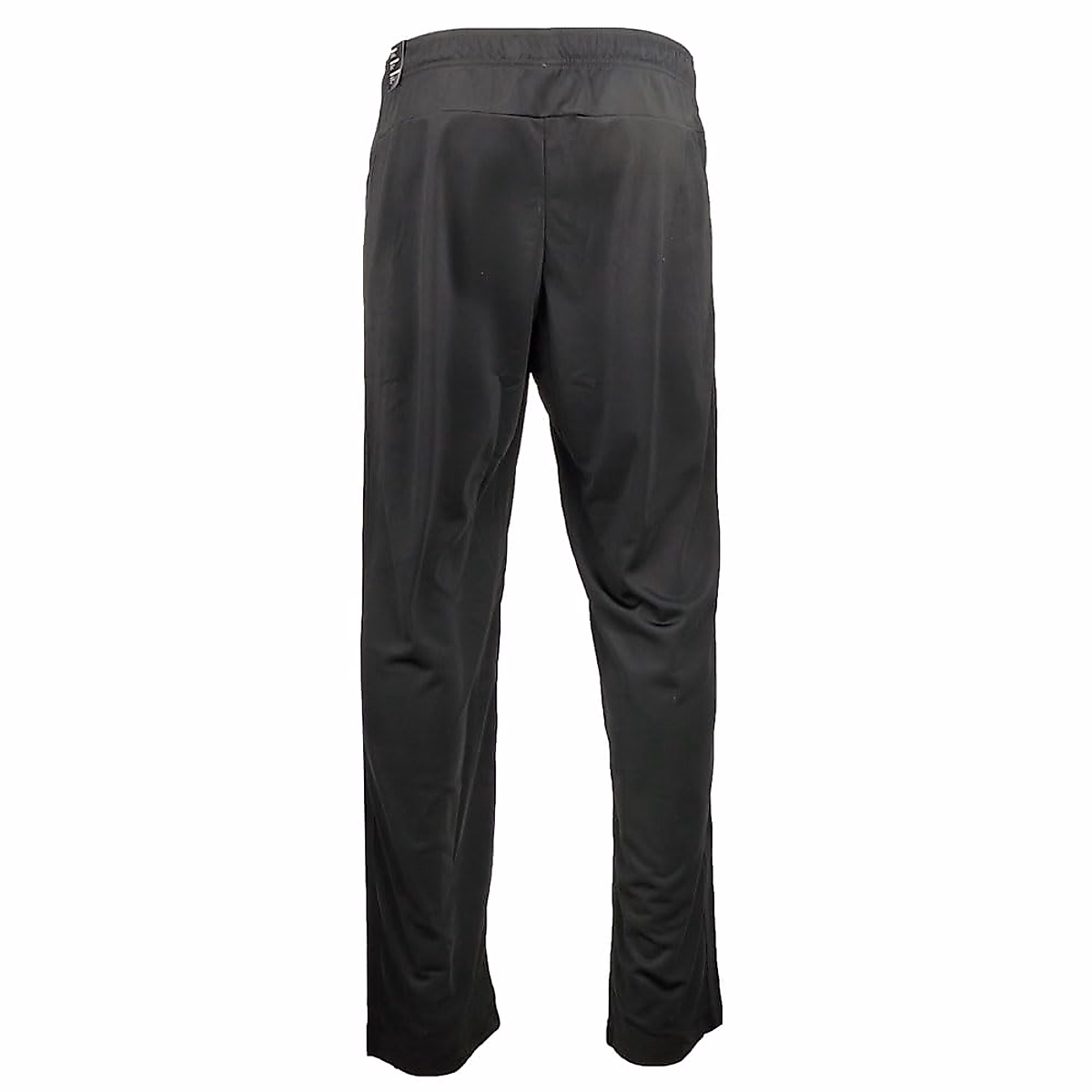 adidas Men's Essentials Warm-up Open Hem 3-stripes Tracksuit Bottoms, Black/Black, X-Large