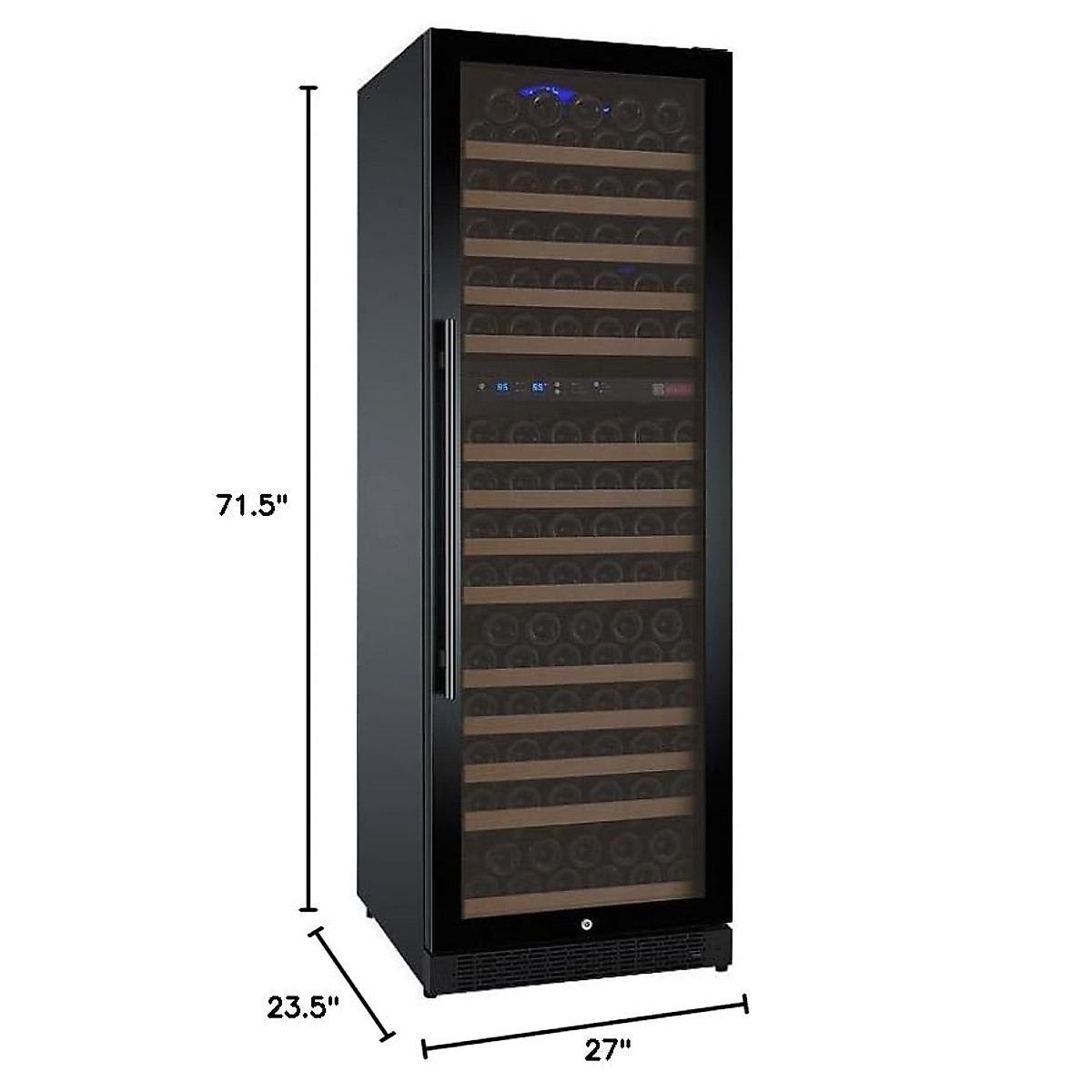 Allavino VSWR172-2BWRN Wine Refrigerator , Black