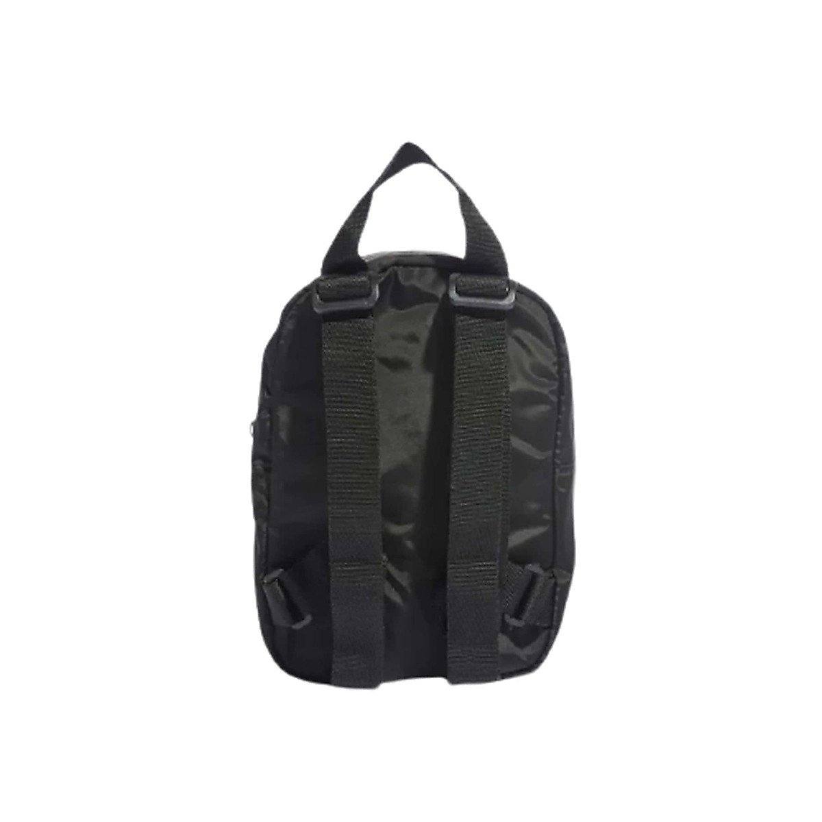 adidas Originals Women's Premium Mini Backpack (One Size, Black/Silver Metallic)