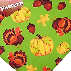 3 Pack Halloween Thanksgiving Christmas Dog Bandana Christmas Triangle Bibs Dog Scarfs Soft Comfortable Washable with Charming Patterns