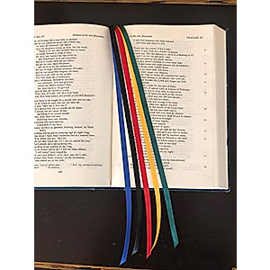 Design One Scripture Ribbons - Provides Bookmark/Quick Reference Tool (Multi)