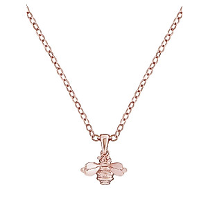 Ted Baker Women's Bellema Bumble Bee Pendant Necklace Brushed (Rose Gold-Tone Plated)