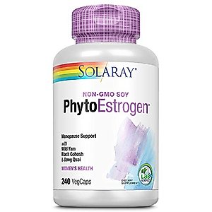 Solaray Phytoestrogen Supplement, 240 Count