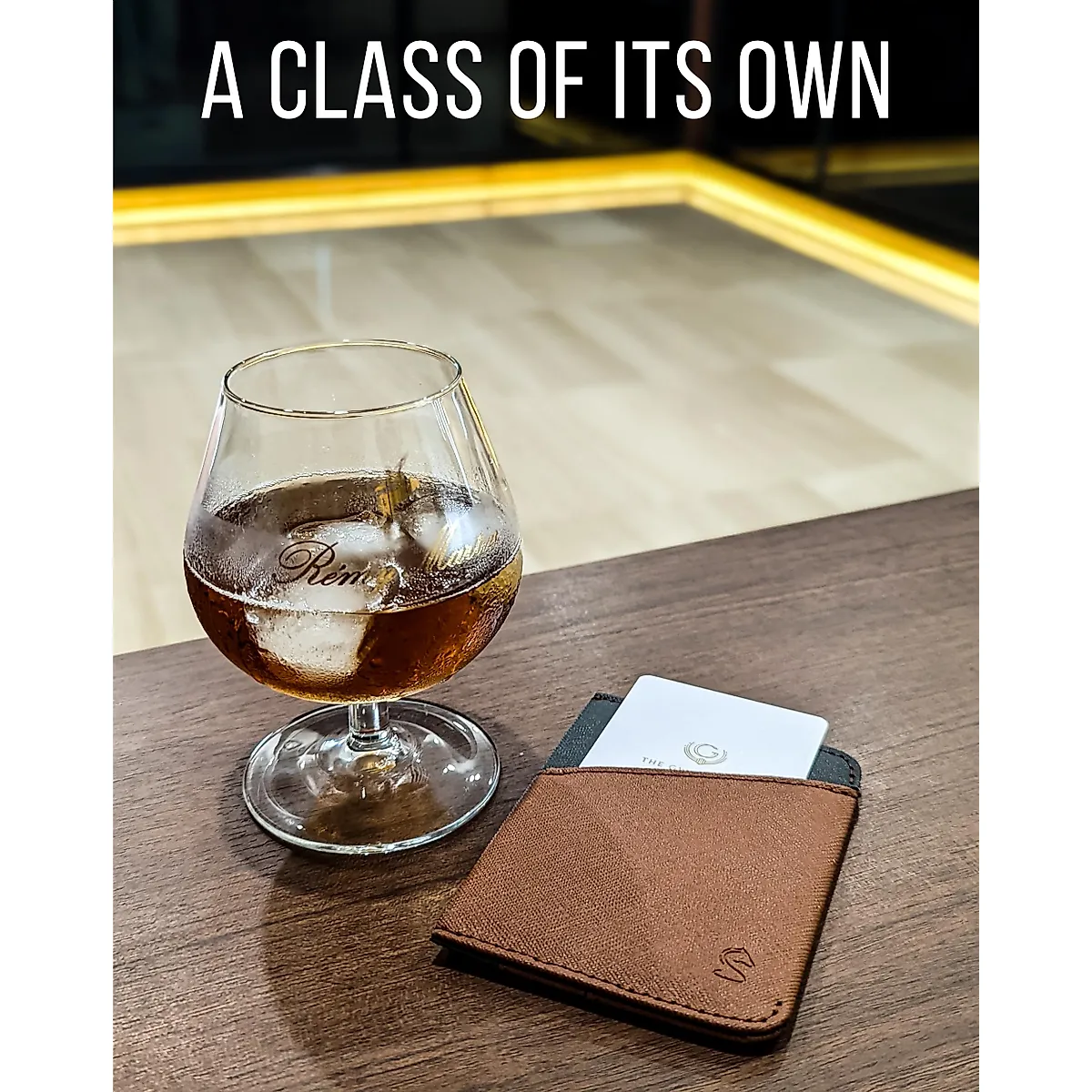 STYLIO Zippered Padfolio Binder (Black) and Slim Leather Wallet (Brown) Bundle. Perfect for Documents, iPad/Tablet, Notepad, Business Cards, IDs and Bills. Great Gift Bundle.