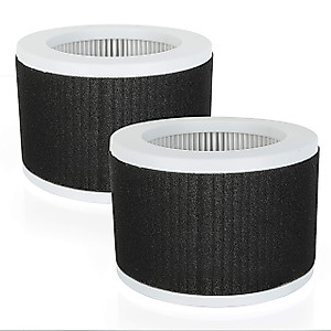 Flintar Replacement Filter, Compatible with KOIOS and MOOKA EPI810 Air Purifier, 3-Stage H13 True HEPA Filtration, 2-Pack