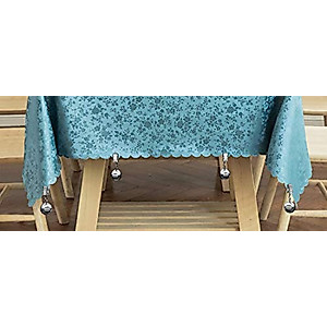 Tablecloth Weights, 10oz Heavy Premium Tablecloth Clips Added Weights (4 Pack)