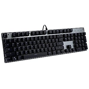 Demeras Keyboard Replacement Computer Accessory Comfortable Mechanical Keyboard Durable Rugged Stable Gaming Keyboard 04 Key Keyboard for Laptop for PC for Gaming