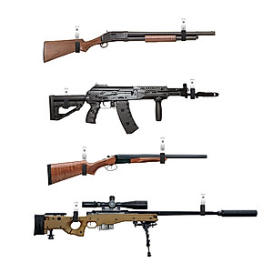 Heavy Duty Steel Garage Hooks,Garage Storage Utility Hooks,Heavy Duty Garage Garden Tool Organizer,Steel Wall Mount Hooks, Garden Hose Hanger, Small Garden U Hooks (Black 2 Pack)