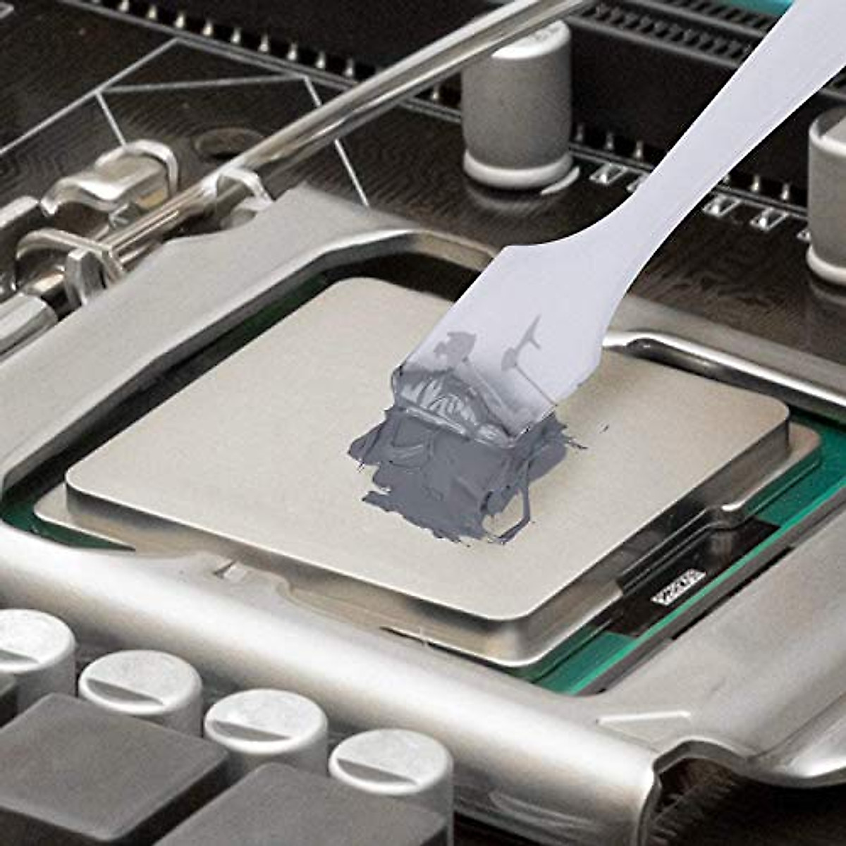 Giochem CPU Thermal Paste Kit 4 Grams with All Pro-Installer Kit,Thermal Conductivity: >6.5W/m-k Thermal Paste, Heatsink Past;Thermal Compound