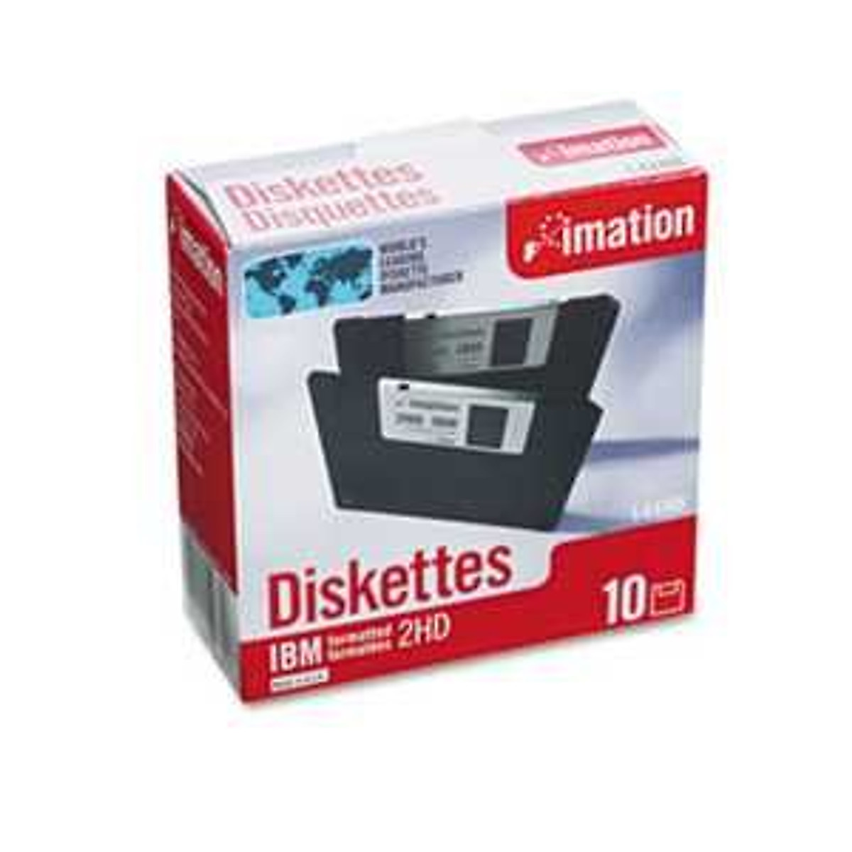 IMN12881 UNITED STATIONERS (OP) DISK,DS-HD,3.5",FRMTD
