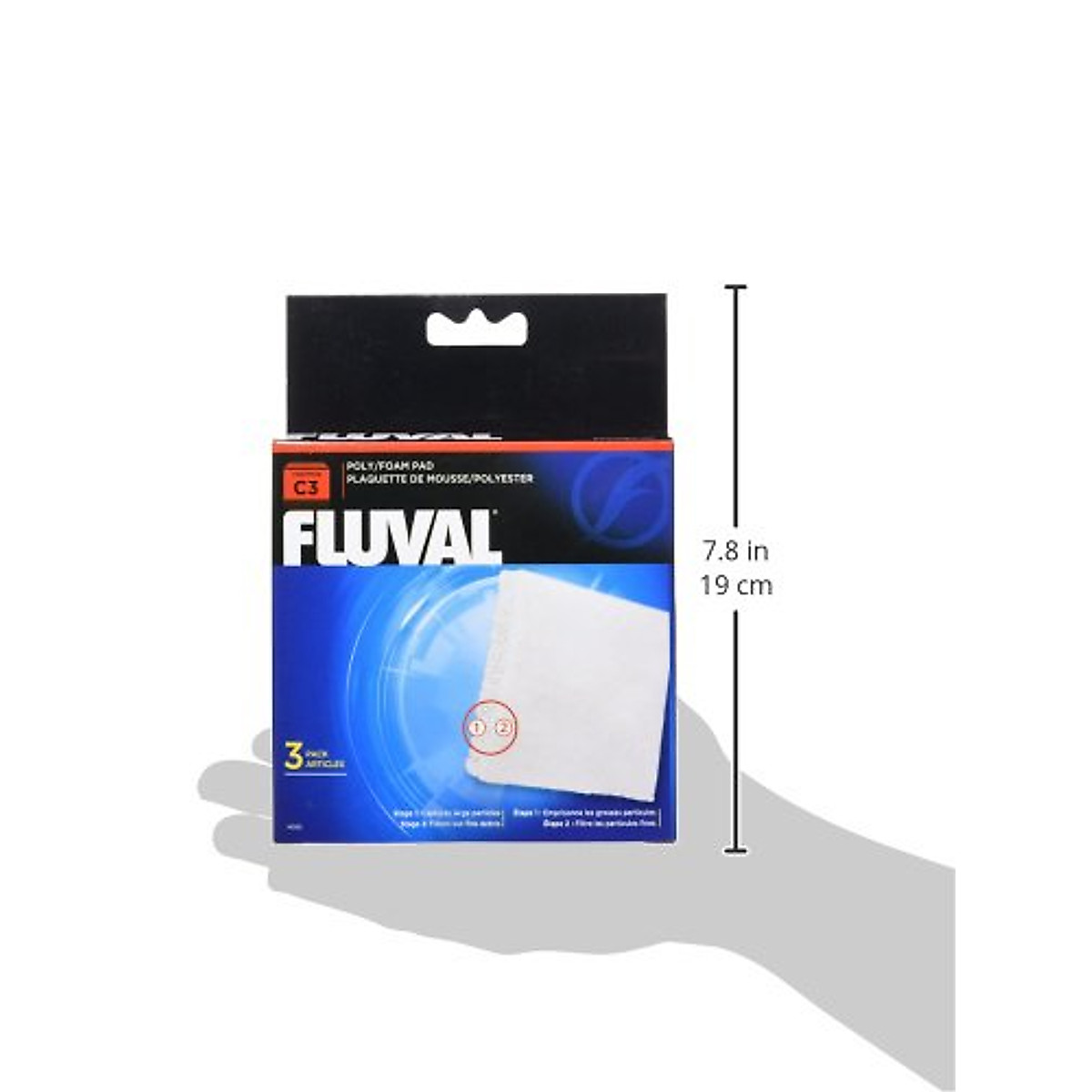 Fluval C3 Poly Foam Pad - 3-Pack