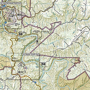 Big South Fork National River and Recreation Area Map (National Geographic Trails Illustrated Map, 241)