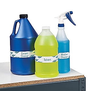 Avery Printable Blank Wraparound Rectangle Labels, 1.25" x 9.75", Matte White, 40 Customizable Labels (22845)