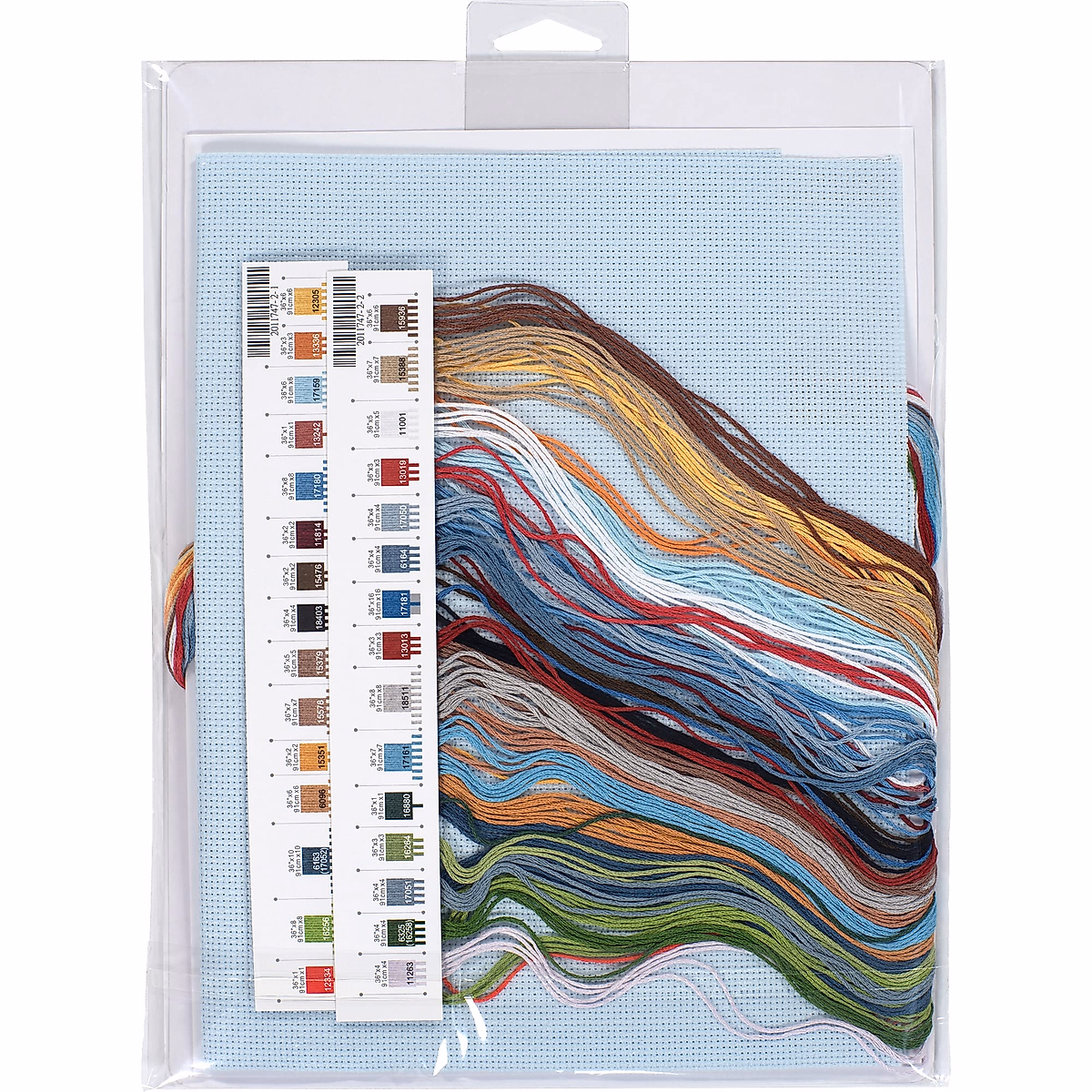 Dimensions 70-35406 Outdoor Adventure Counted Cross Stitch Set, 14 Cnt. Light Blue Aida, 11" x 14"