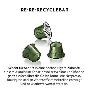 Nespresso Capsules OriginalLine, Vienna Linizio Lungo, Mild Roast Coffee, 50 Count Coffee Pods, Brews 3.7 Ounce (ORIGINAL LINE ONLY)