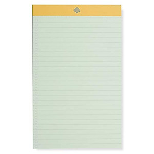 Kate Spade New York To-Do List Pad, Notepad Set of 3, Includes 50 Lined Sheets Per Memo Pad, Colorblock