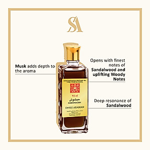 Swiss Arabian Habshoosh ER8E for Unisex - 3.2 oz Parfum Oil