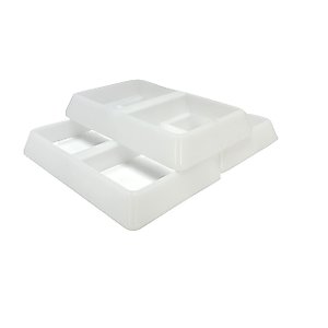 Tray Dividers For Harvest Right Freeze Dryer Trays - Fits Small Trays (3 Sets (3 Trays), Black)