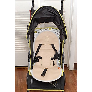 Stroller Seat Lining Color: Silver