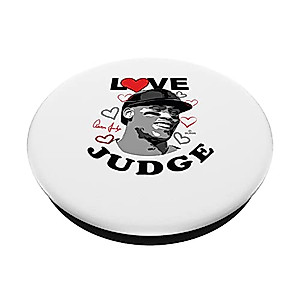 Love Aaron Judge New York Baseball MLBPA PopSockets Swappable PopGrip