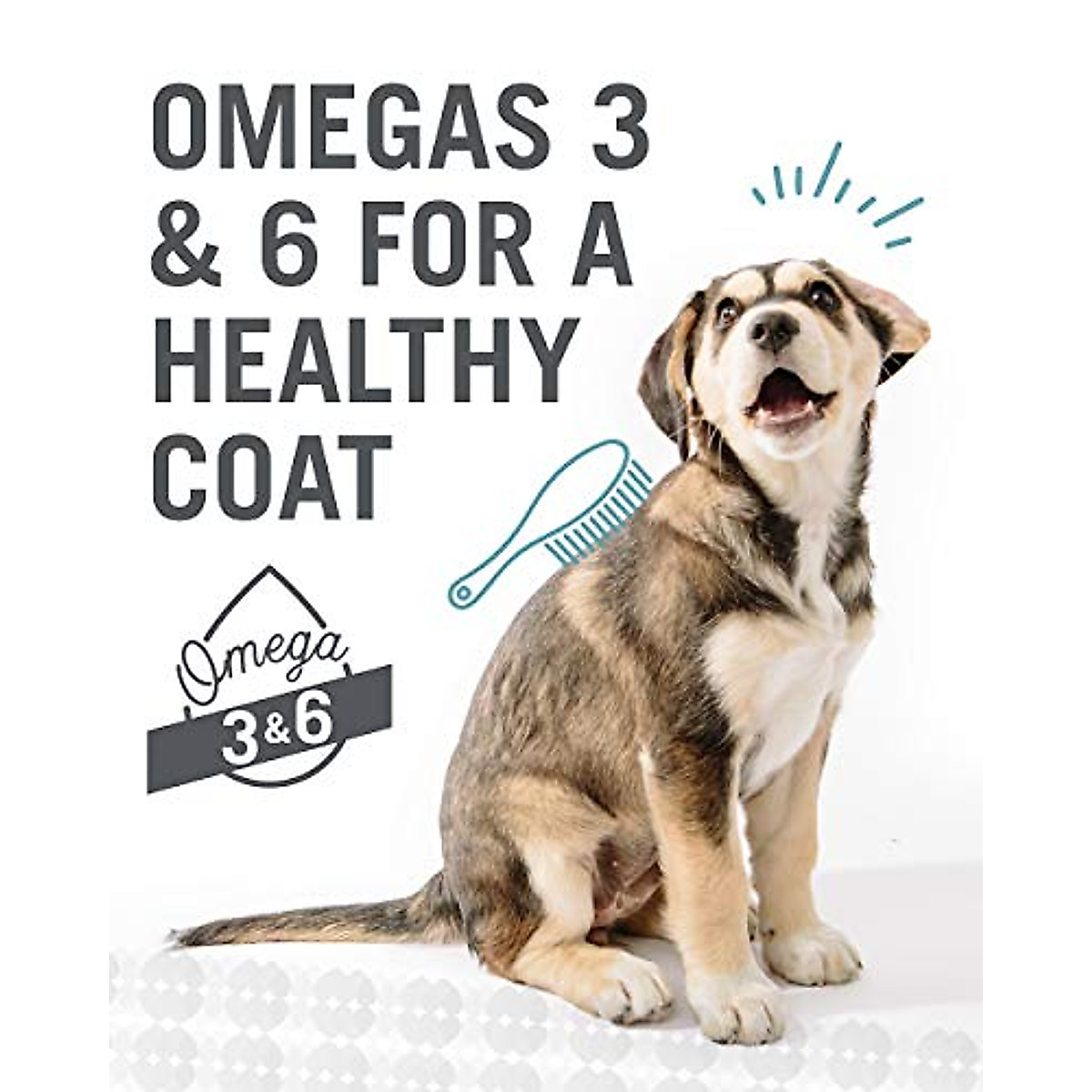 "I and love and you" Naked Essentials Dry Puppy Food - Natural Grain Free Kibble, Prebiotics & Probiotics, Chicken + Lentils, 4-Pound Bag