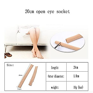 DEAVER Cuttable Toe Tubes,Made of Elastic Fabric Lined with Silicone Gel,Toe Sleeve Protectors Relief Toe Pressure Pain,Corn and Calluses Remover