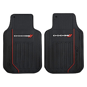 Plasticolor Elite 'Dodge' Automotive Floor Mat Set, (001468R01), Black