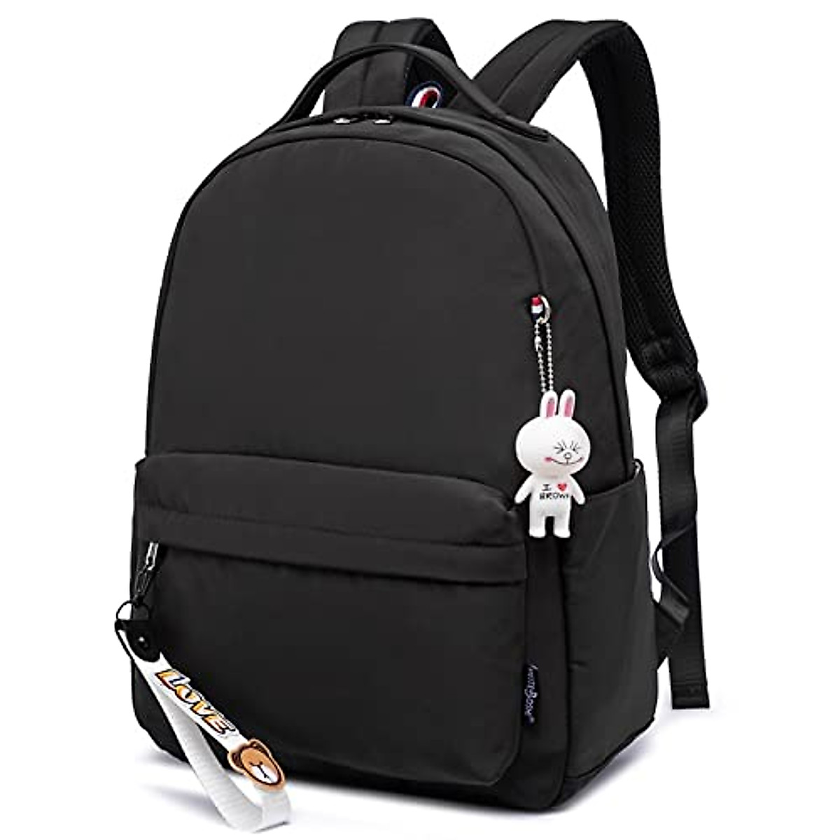Hunter x Hunter Hisoak Backpack for Girls Mini Anime HxH 3D Print Killua Bookbag Gon Large Capacity Laptop Backpack (Black)