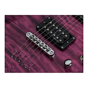 Schecter C-6 Plus 6-String Electric Guitar (Right-Hand, Electric Magenta)
